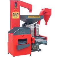 China 6N1000 PRO MAX 10HP 380V Commercial Rice Mill Machine 500kg/h with Elevator Lifter for sale