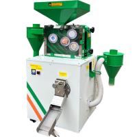 China Home Use Rice Huller Brown Rice Mill Machine With Polish Funtion 3pcs Rubber Roller More Effective for sale