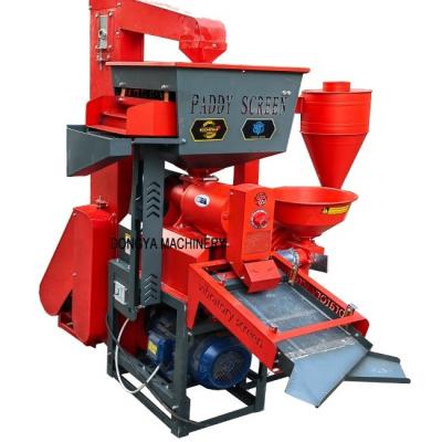 China yifeng AGRO 11KW 700-1500KG Combined Rice Mill Machine with Elevator  for Commercial Use for sale
