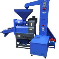 China YIFENG AGRO 750KG Commercial Combined Rice Mill Machine with Auto Loading Lifter for sale