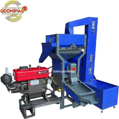 China yifeng AGRO  Commercial Water Cooled diesel Type Rice Mill Machine with Lifter for sale