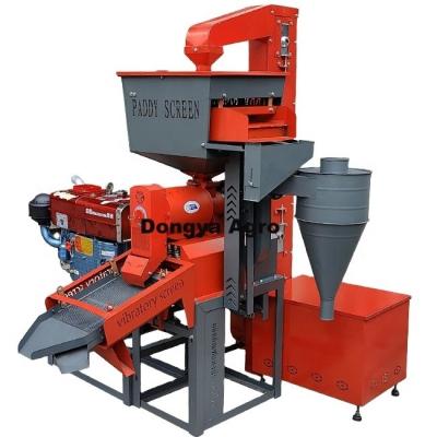 China YIFENG AGRO  Commercial Water Cooled diesel Type Rice Mill Machine with Lifter for sale