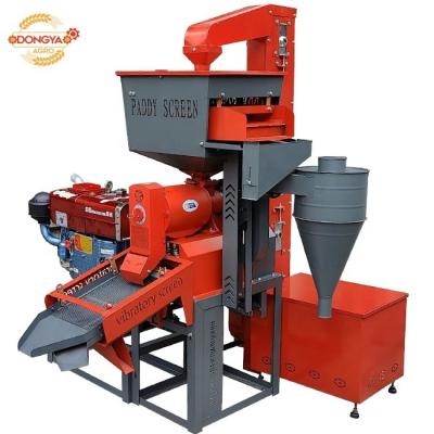 China YIFENG AGRO  Rice Mill Machine  4 in 1 Commercial Used 650KG PER HOUR with Lifter for sale