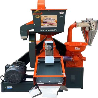 China YIFENG Agro 15hp Combined Commercial Rice Mill Machine 650KG Per Hour for sale