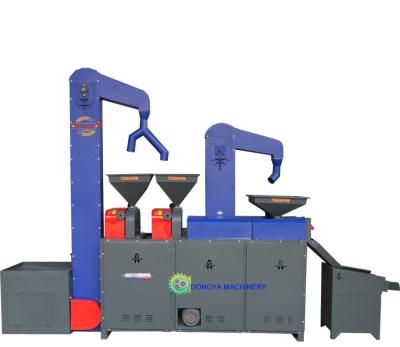 China 500KG PER HOUR  COMPLETE BROWN RICE MILL MACHINE 220VOLT SINGLE PHASE for sale