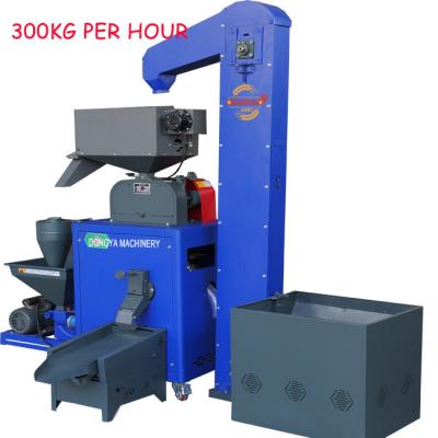 China 300kg Brown Rice Mill Rubber Roller with Vibration 220volt Single Phase for sale
