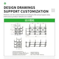 China Round Tube Steel Pipe Cantilever Rack Storage Customization Galvanized Cantilever Racks for sale