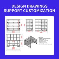 China Custom Heavy Duty Drawer Type Sheet Metal Storage Racks with Space-Saving Design, Easy & Safe Access, and Material Damage Prevention for sale
