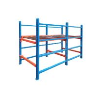 China Heavy Duty Roller Pallet Racking Industrial Warehouse Shelving For Logistics Storage for sale