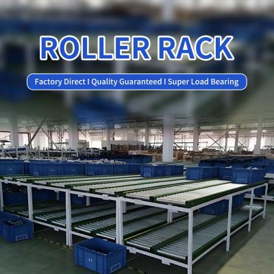 China Heavy Duty Roller Pallet Racking Industrial Warehouse Shelving For Logistics Storage for sale