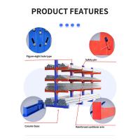 China Heavy Duty Cantilever Rack Adjustable Double Side Cantilever Timber Racking for sale