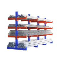 China Heavy Duty Cantilever Rack Adjustable Double Side Cantilever Timber Racking for sale