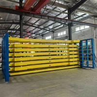 China Heavy Duty Drawer Type Sheet Metal Rack, Full Extension Pull Out Plate Storage Shelf for Industrial Warehouse for sale
