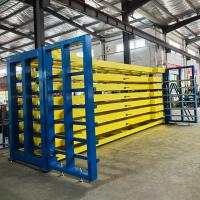 China Multi-Material Classification Drawer Panel Rack, Organized Steel Wood Aluminum Sheet Storage Shelf for sale
