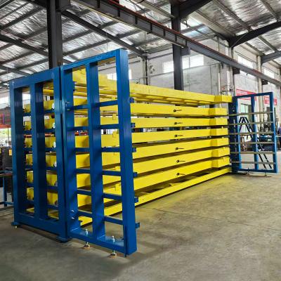 China Multi-Material Classification Drawer Panel Rack, Organized Steel Wood Aluminum Sheet Storage Shelf for sale