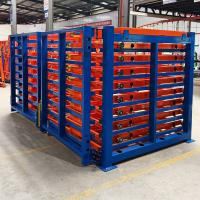 China Anti-Tilt Safety Drawer Plate Storage Rack, Stable Anti-Slip Industrial Sheet Metal Shelving for sale