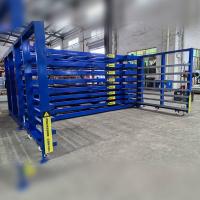 China Anti-Tilt Safety Drawer Plate Storage Rack, Stable Anti-Slip Industrial Sheet Metal Shelving for sale