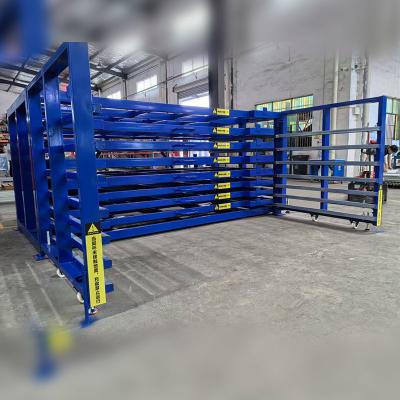 China Anti-Tilt Safety Drawer Plate Storage Rack, Stable Anti-Slip Industrial Sheet Metal Shelving for sale