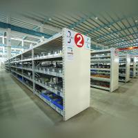 China Heavy Duty Industrial Gravity Flow Shelving Systems Wear Resistant FIFO Rack for sale