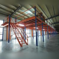China Heavy Duty Warehouse Racking Mezzanine High Load Bearing Steel Mezzanine Floor For Factory Storage for sale