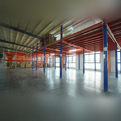 China Heavy Duty Warehouse Racking Mezzanine High Load Bearing Steel Mezzanine Floor For Factory Storage for sale