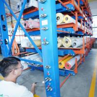 China Adjustable Retractable Cantilever Steel Storage Racks For Long Pipe Profile Steel Storage for sale