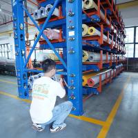China Adjustable Retractable Cantilever Steel Storage Racks For Long Pipe Profile Steel Storage for sale