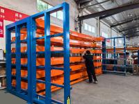 China Standard Drawer Type Sheet Rack, Industrial Pull-out Plate Storage Shelf for Metal Wood Panel Storage for sale