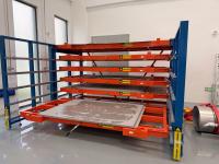 China Heavy Duty Drawer Sheet Rack, High Load Pull-out Storage System for Thick Steel Plate for sale