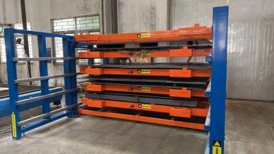 China Forklift Compatible Drawer Rack, Large Size Plate Storage System for Industrial Warehouse for sale