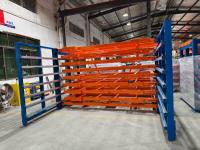 China Forklift Compatible Drawer Rack, Large Size Plate Storage System for Industrial Warehouse for sale