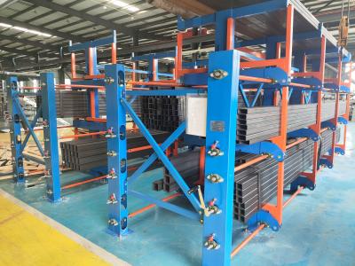 China Electric Roll Out Cantilever Rack Industrial Cantilever Racks Anti Collision for sale