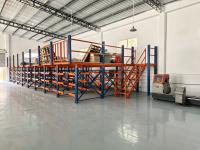 China E Commerce Warehouse Mezzanine Rack Integrated Storage And Sorting for sale