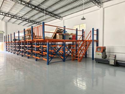 China E Commerce Warehouse Mezzanine Rack Integrated Storage And Sorting for sale