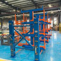 China Dust Free Cantilever Warehouse Racking Anti Scratch Cantilever Pallet Racking for sale