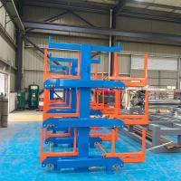 China Dust Free Cantilever Warehouse Racking Anti Scratch Cantilever Pallet Racking for sale