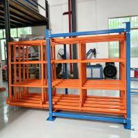 China Vertical Roll-out Sheet Storage Rack, Manual Upright Plate Rack for Steel Aluminum Panel Workshop for sale