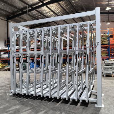 China ISO CE Certified Roll Out Sheet Metal Rack System For Global Warehouse Projects for sale