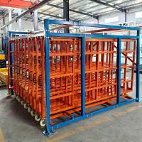 China Anti Tilt Reinforced Heavy Duty Sheet Metal Storage Racks Stabilized For High Floor Workshop for sale