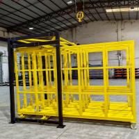 China Anti Tilt Reinforced Heavy Duty Sheet Metal Storage Racks Stabilized For High Floor Workshop for sale