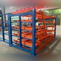 China Crank Operated Drawer Sheet Rack, Manual Mechanical Plate Storage Shelf for Labor Saving Workshop for sale