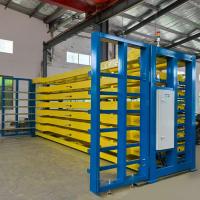 China Crank Operated Drawer Sheet Rack, Manual Mechanical Plate Storage Shelf for Labor Saving Workshop for sale