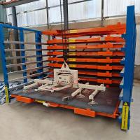 China Multi-tier Compact Drawer Sheet Rack, High-density Plate Storage Shelf for Centralized Warehouse for sale