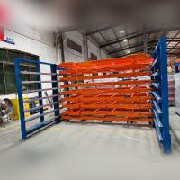 China Multi-tier Compact Drawer Sheet Rack, High-density Plate Storage Shelf for Centralized Warehouse for sale
