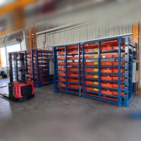 China Single Sided Open Drawer Sheet Rack, Front Access Only Plate Storage Shelf for Production Line for sale