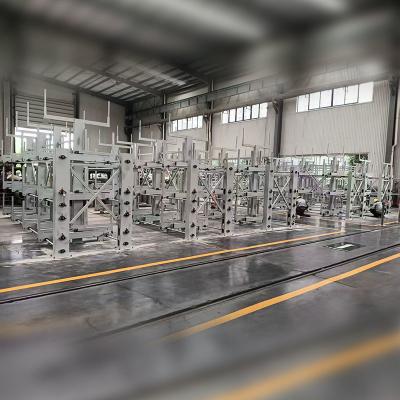 China Heavy Duty Cantilever Storage Racks Reinforced Cantilever Material Rack For Steel Plates for sale