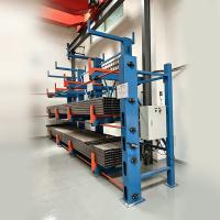China Heavy Duty Cantilever Storage Racks Reinforced Cantilever Material Rack For Steel Plates for sale