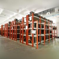 China Heavy Duty Mold Storage Rack Systems Full Extension Pull Out Industrial Mold Shelf for sale