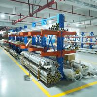 China Heavy Duty Industrial Cantilever Shelving High Load For Thick Steel Profile Storage for sale