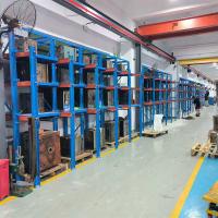 China Adjustable Height Moulding Storage Racks With Safety Lock Anti Slip Mold Shelving for sale
